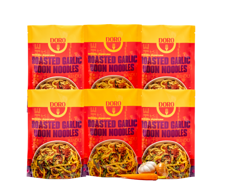 3 x ROASTED GARLIC UDON NOODLE KIT – dorofoods